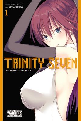 TRINITY 7 V01 Trinity Seven Kenji Saito Akinari Nao Christine Dashiell YEN PR2015 Paperback English ISBN：9780316302210 洋...