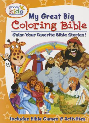 MY GRT BIG COLORING BIBLE W/AC Wonder Kids CONCORDIA PUB HOUSE2015 Paperback English ISBN：9780758652218 洋書 Books for kid...