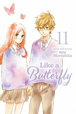 LIKE A BUTTERFLY VOL 11 Like a Butterfly Suu Morishita VIZ LLC2025 Paperback English ISBN：9781974752218 洋書 Family life &...