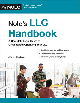 NOLOS LLC HANDBK Glen Secor NOLO PR2024 Paperback English ISBN：9781413332230 洋書 Business & SelfーCulture（ビジネス） Business &...