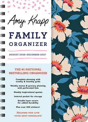 2027 AMY KNAPPS FAMILY ORGANIZ Amy Knapp's Plan Your Life Calendars Amy Knapp SOURCEBOOKS PLUS2026 Other English ISBN：97...