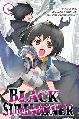 BLACK SUMMONER VOL 4 (MANGA) Black Summoner (Manga) Doufu Mayoi Gin Ammo Kurogin Kurogin (Digs) JNC2024 Paperback Englis...