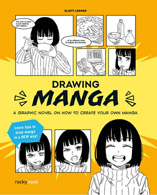 DRAWING MANGA Eliott Lerner ROCKY NOOK2024 Paperback English ISBN：9798888142257 洋書 Art & Entertainment（芸術＆エンターテインメント） Art