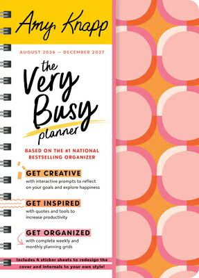 2027 AMY KNAPPS THE VERY BUSY Amy Knapp's Plan Your Life Calendars Amy Knapp SOURCEBOOKS PLUS2026 Other English ISBN：978...