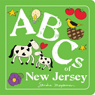 ABCS OF NEW JERSEY ABCs Regional Sandra Magsamen HOMETOWN WORLD2023 Board　Books English ISBN：9781728272276 洋書 Social Sci...