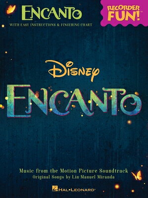 ENCANTO RECORDER FUN PACK (WIT LinーManuel Miranda HAL LEONARD PUB CO2022 Paperback English OTHER ISBN：9781705172292 洋書 A...