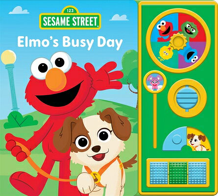 SES ST ELMOS BUSY DAY Pi Kids Barry Goldberg PI KIDS2026 Board　Books English ISBN：9798384602293 洋書 Books for kids（児童書） J...