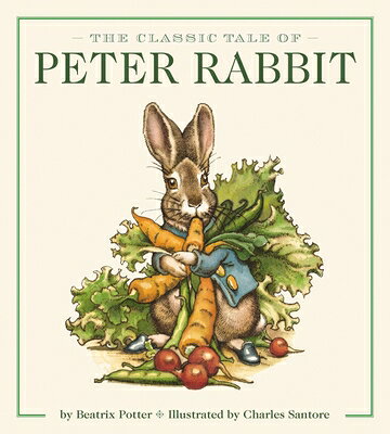 CLASSIC TALE OF PETER RABBIT O Oversized Padded Board Books Beatrix Potter Charles Santore CIDER MILL PR2022 Board　Books...