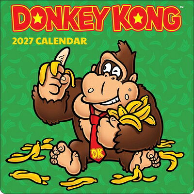 DONKEY KONG 2027 WALL CAL Nintendo ABRAMS2026 Wall English ISBN：9781419792328 洋書 Family life & Comics（生活＆コミック） Games
