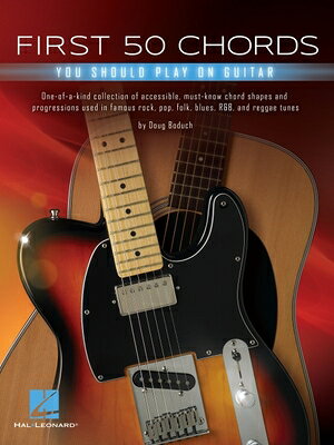 1ST 50 CHORDS YOU SHOULD PLAY Doug Boduch HAL LEONARD PUB CO2019 Paperback English ISBN：9781540062338 洋書 Art & Entertain...
