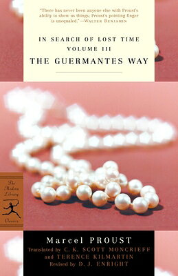 GUERMANTES WAY REV/E Modern Library Classics Marcel Proust C. K. Scott Moncrieff Terence Kilmartin MODERN LIB1998 Paperb...
