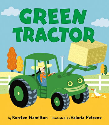 GREEN TRACTOR Red Truck and Friends Kersten Hamilton Valeria Petrone VIKING BOOKS FOR YOUNG READERS2021 Board　Books Engl...