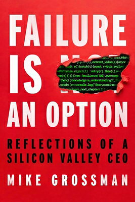 FAILURE IS AN OPTION Mike Grossman IDEAPRESS PUB2026 Hardcover English ISBN：9781646872466 洋書 Business & SelfーCulture（ビジネ...