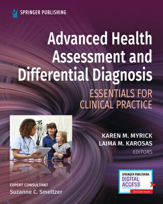 ADVD HEALTH ASSESSMENT & DIFFE Karen Myrick Laima Karosas Suzanne Smeltzer SPRINGER PUB2019 Paperback English ISBN：97808...