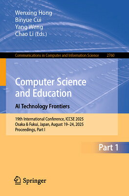 COMPUTER SCIENCE & EDUCATION A Communications in Computer and Information Science Wenxing Hong Binyue Cui Yang Weng SPRI...