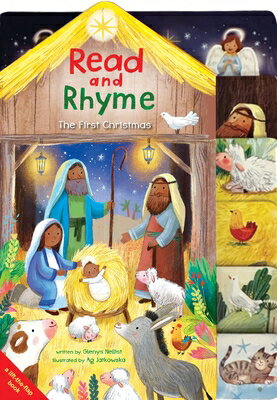 READ & RHYME THE 1ST XMASーLIFT Glenys Nellist Ag Jatkowska ZONDERVAN2023 Board　Books English ISBN：9780310762539 洋書 Books...