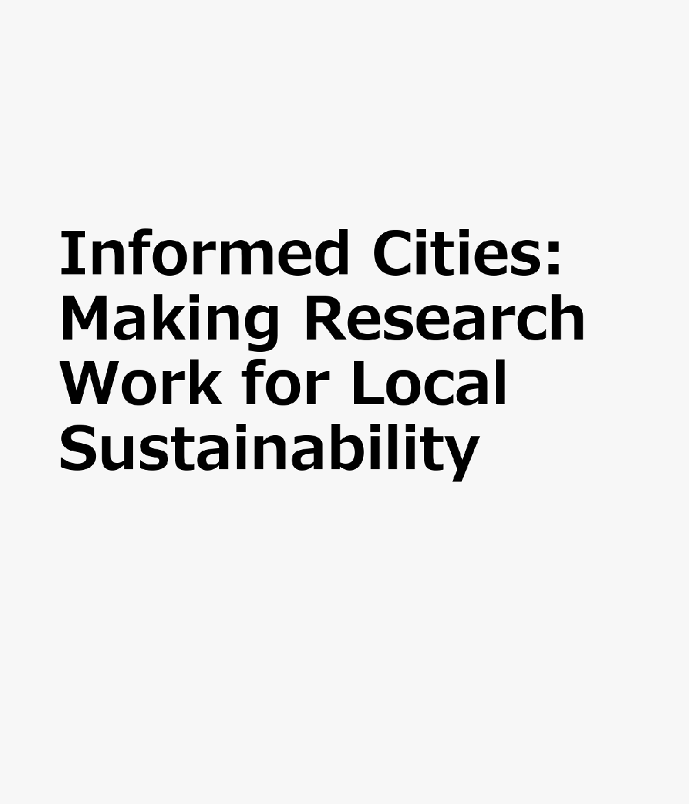 INFORMED CITIES Marko Joas Kate Theobald David McGuinness ROUTLEDGE2013 Paperback English ISBN：9780415712569 洋書 Art & En...