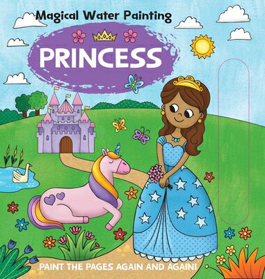 MAGICAL WATER PAINTING PRINCES Iseek WELDON OWEN2025 Hardcover English ISBN：9798886742596 洋書 Books for kids（児童書） Juvenil...