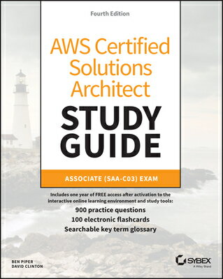 AWS CERTIFIED SOLUTIONS ARCHIT Sybex Study Guide Ben Piper David Clinton SYBEX INC2022 Paperback English ISBN：9781119982...