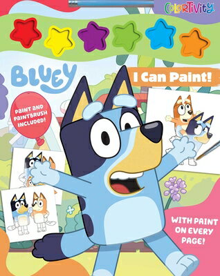 BLUEY COLORTIVITY I CAN PAINT I Can Paint! Editors of Studio Fun International STUDIO FUN INTL2024 Paperback English ISB...