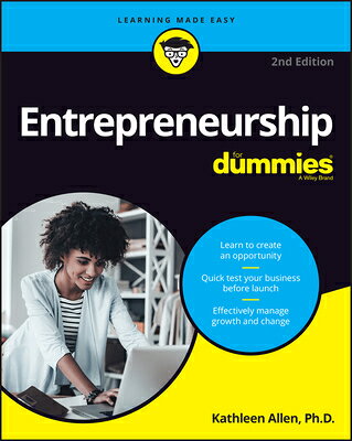 ENTREPRENEURSHIP FOR DUMMIES 2 Kathleen Allen FOR DUMMIES2023 Paperback English ISBN：9781119912637 洋書 Business & SelfーCu...