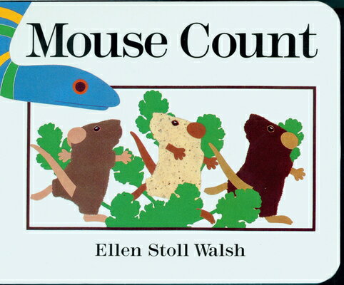 MOUSE COUNTーBOARD Ellen Stoll Walsh RED WAGON BOOKS1995 Board　Books English ISBN：9780152002664 洋書 Books for kids（児童書） Ju...