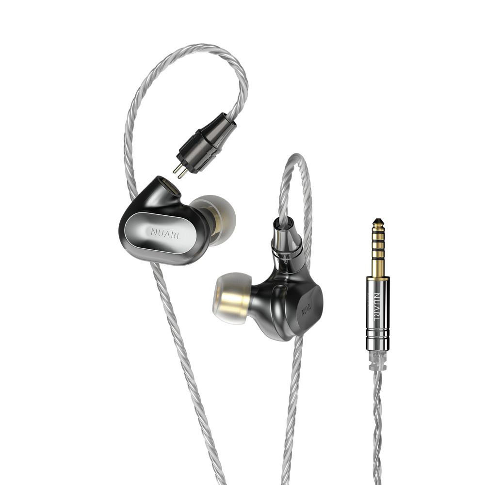 NUARLNUARL ヌアール CHAPTER2 ハイレゾ 有線 イヤホン オーディオ 2PIN HDSS ケーブル IEM インイヤーモニター ヌアール エヌエックス1 シングルダイナミックガタドライバートウサイ ハイレゾユウセンイヤホン...