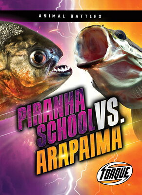 PIRANHA SCHOOL VS ARAPAIMA Animal Battles Nathan Sommer TORQUE2025 Library　Binding English ISBN：9798893042719 洋書 Books f...
