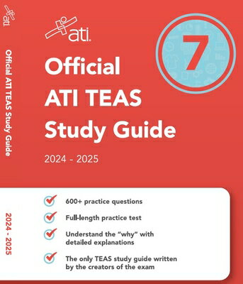 OFF ATI TEAS SG 7 (2024ー2025 E Ati JONES & BARTLETT PUB INC2023 Paperback English ISBN：9781565332720 洋書 Computers & Scie...