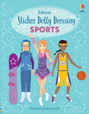 SDD SPORTS Sticker Dolly Dressing Fiona Watt Vicky Arrowsmith USBORNE BOOKS2026 Paperback English ISBN：9781836052722 洋書 ...