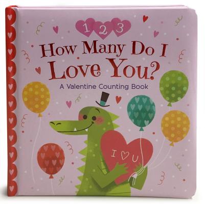 HOW MANY DO I LOVE YOU A VALEN How Many Mei Styva Cottage Door Press Cheri LoveーByrd COTTAGE DOOR PR2017 Board　Books Eng...