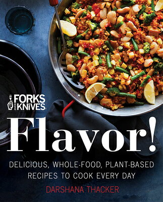 FORKS OVER KNIVES FLAVOR Darshana Thacker Brian Wendel HARPER WAVE2018 Hardcover English ISBN：9780062652768 洋書 Family li...