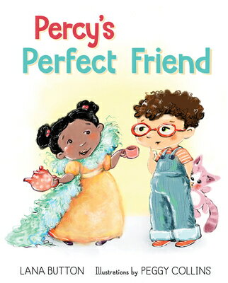 PERCYS PERFECT FRIEND Lana Button Peggy Collins PAJAMA PR2023 Hardcover English ISBN：9781772782813 洋書 Books for kids（児童書...