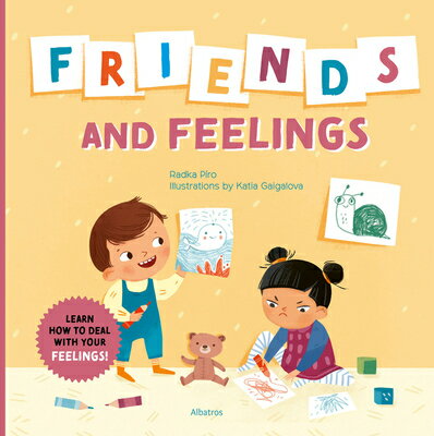 FRIENDS & FEELINGS Exploring Emotions Radka Piro Katia Gaigalova ALBATROS MEDIA2024 Hardcover English ISBN：9788000072845...