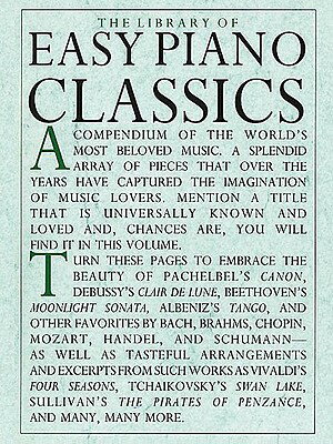 LIB OF EASY PIANO CLASSICS ー B Library of Series Hal Leonard Corp MUSIC SALES CORP1992 Paperback English ISBN：9780825612...
