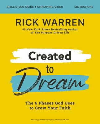 CREATED TO DREAM BIBLE SG PLUS Rick Warren THOMAS NELSON PUB2023 Paperback English ISBN：9780310162872 洋書 Social Science（...