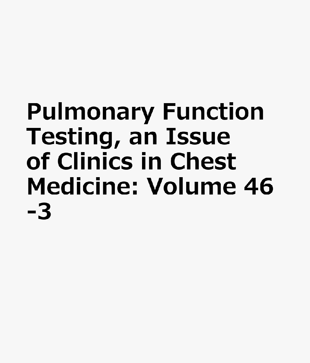PULMONARY FUNCTION TESTING AN Clinics: Internal Medicine Teal S. Hallstrand David A. Kaminsky ELSEVIER2025 Hardcover Eng...
