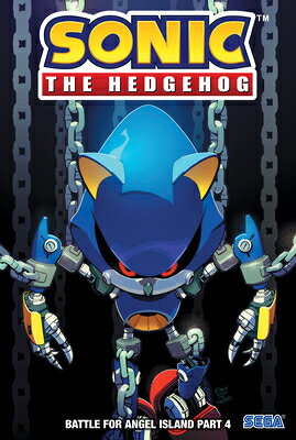 BATTLE FOR ANGEL ISLAND PART 4 Sonic the Hedgehog Set 2 Ian Flynn Tracy Yardley GRAPHIC NOVELS2023 Library　Binding Engli...