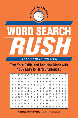 WORD SEARCH RUSH Speed Solve Puzzles Charles Timmerman EVERYTHING2024 Paperback English ISBN：9781507222966 洋書 Family lif...