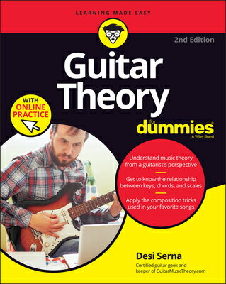 GUITAR THEORY FOR DUMMIES W/ON Desi Serna FOR DUMMIES2021 Paperback English ISBN：9781119842972 洋書 Art & Entertainment（芸術...