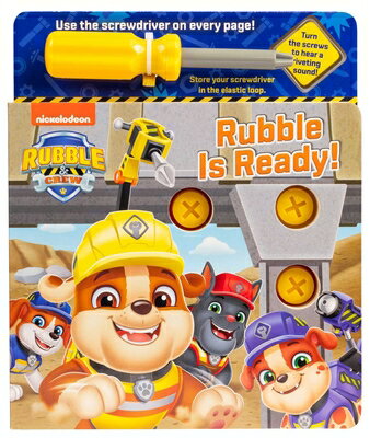 RUBBLE & CREW RUBBLE IS READY Interactive Tool Book Maggie Fischer STUDIO FUN INTL2025 Board　Books English ISBN：97807944...