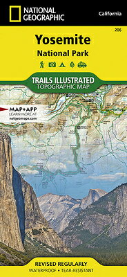 MAPーYOSEMITE NATL PARK MAP 202 National Geographic Trails Illustrated Map National Geographic Maps NATL GEOGRAPHIC MAPS2...
