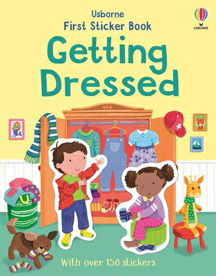 1ST STICKER BK GETTING DRESSED First Sticker Books Jessica Greenwell Joanne Partis USBORNE BOOKS2026 Paperback English I...