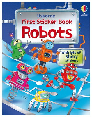 1ST STICKER BKS ROBOTS First Sticker Books Alice Beecham Valeria Danilova USBORNE BOOKS2026 Paperback English ISBN：97818...