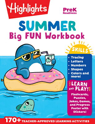 SUMMER BIG FUN WORKBK PRESCHOO Highlights Summer Learning Highlights Learning HIGHLIGHTS PR2021 Paperback English ISBN：9...