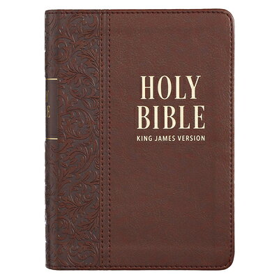 KJV BIBLE COMPACT LP (FAUX LEA Christian Art Gifts CHRISTIAN ART GIFTS2020 Leather English ISBN：9781432133016 洋書 NonーCla...