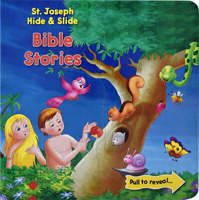 ST JOSEPH HIDE & SLIDE BIBLE S Thomas J. Donaghy CATHOLIC BOOK PUB CORP2014 Board　Books English ISBN：9781941243039 洋書 Bo...