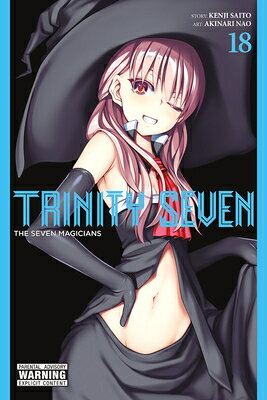 TRINITY 7 VOL 18 Trinity Seven Kenji Saito Akinari Nao Anthony Quintessenza YEN PR2019 Paperback English ISBN：9781975383...