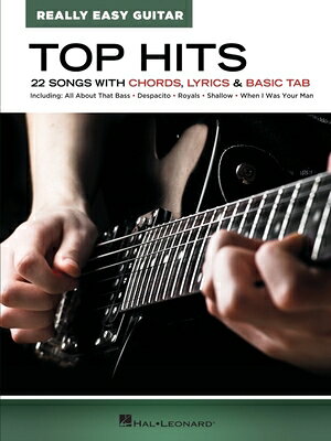 TOP HITS ー REALLY EASY GUITAR Hal Leonard Corp HAL LEONARD PUB CO2020 Paperback English ISBN：9781540063069 洋書 Art & Ente...