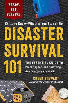 DISASTER SURVIVAL 101 Ready. Set. Survive. Creek Stewart ADAMS MEDIA2024 Paperback English ISBN：9781507223079 洋書 Busines...